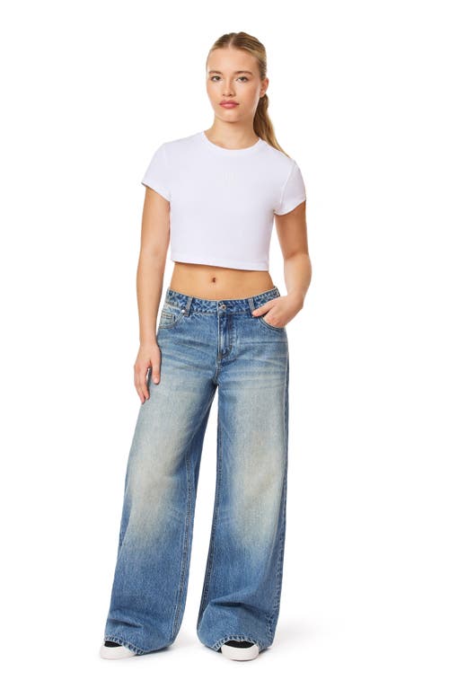 OFF-WHITE L/AB OFF-WHITE Cropped Logo T-Shirt
